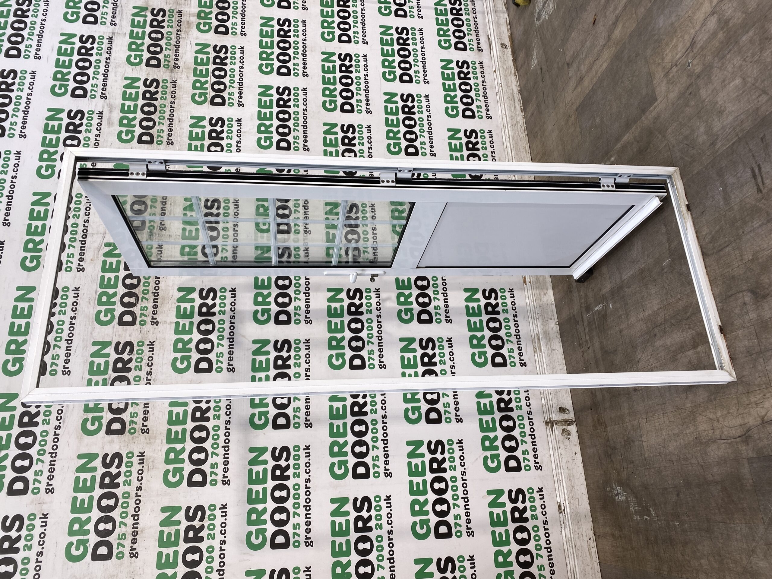 Aluminium Back door | Green doors