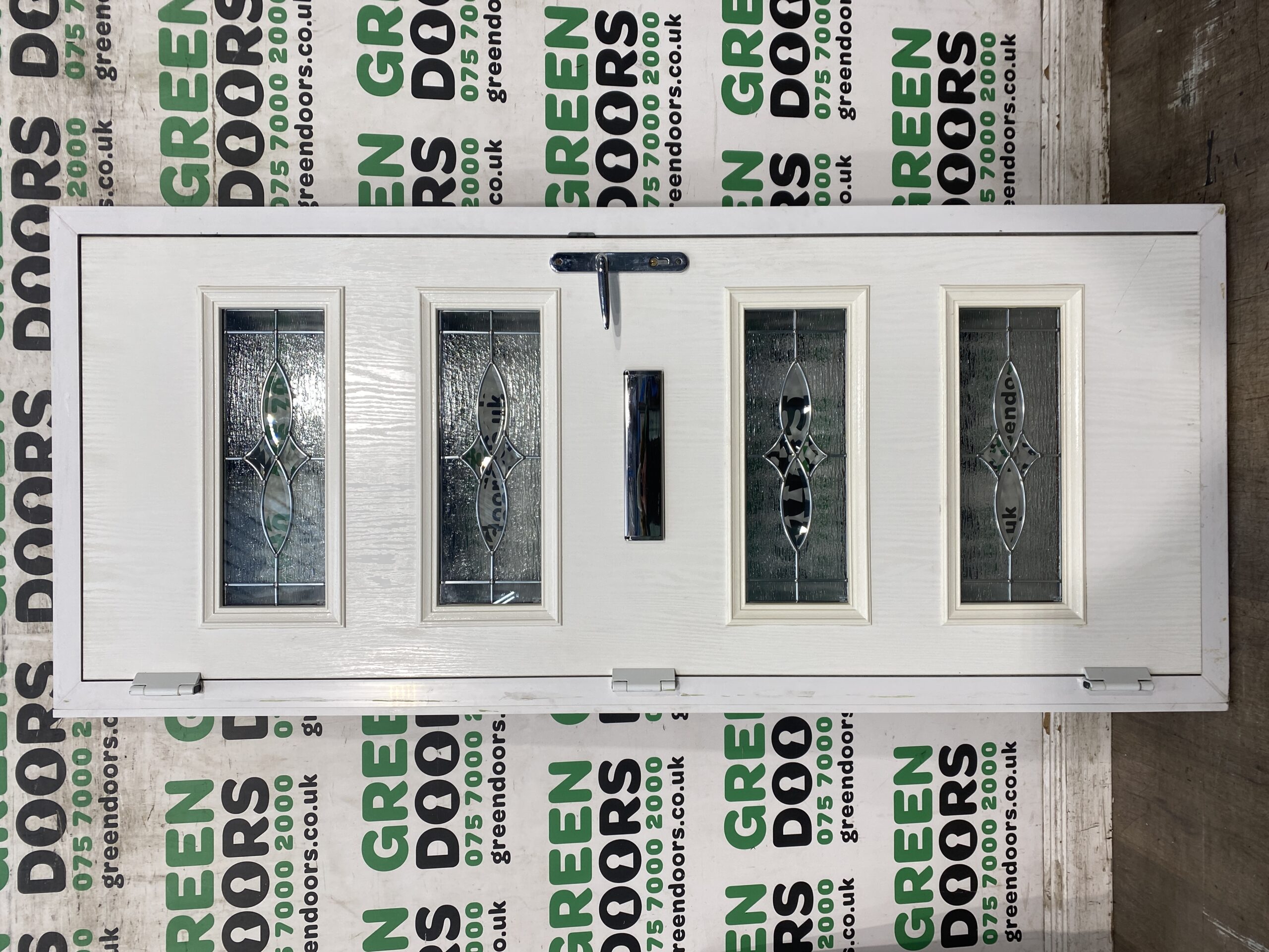 Red Composite Front door | Green doors