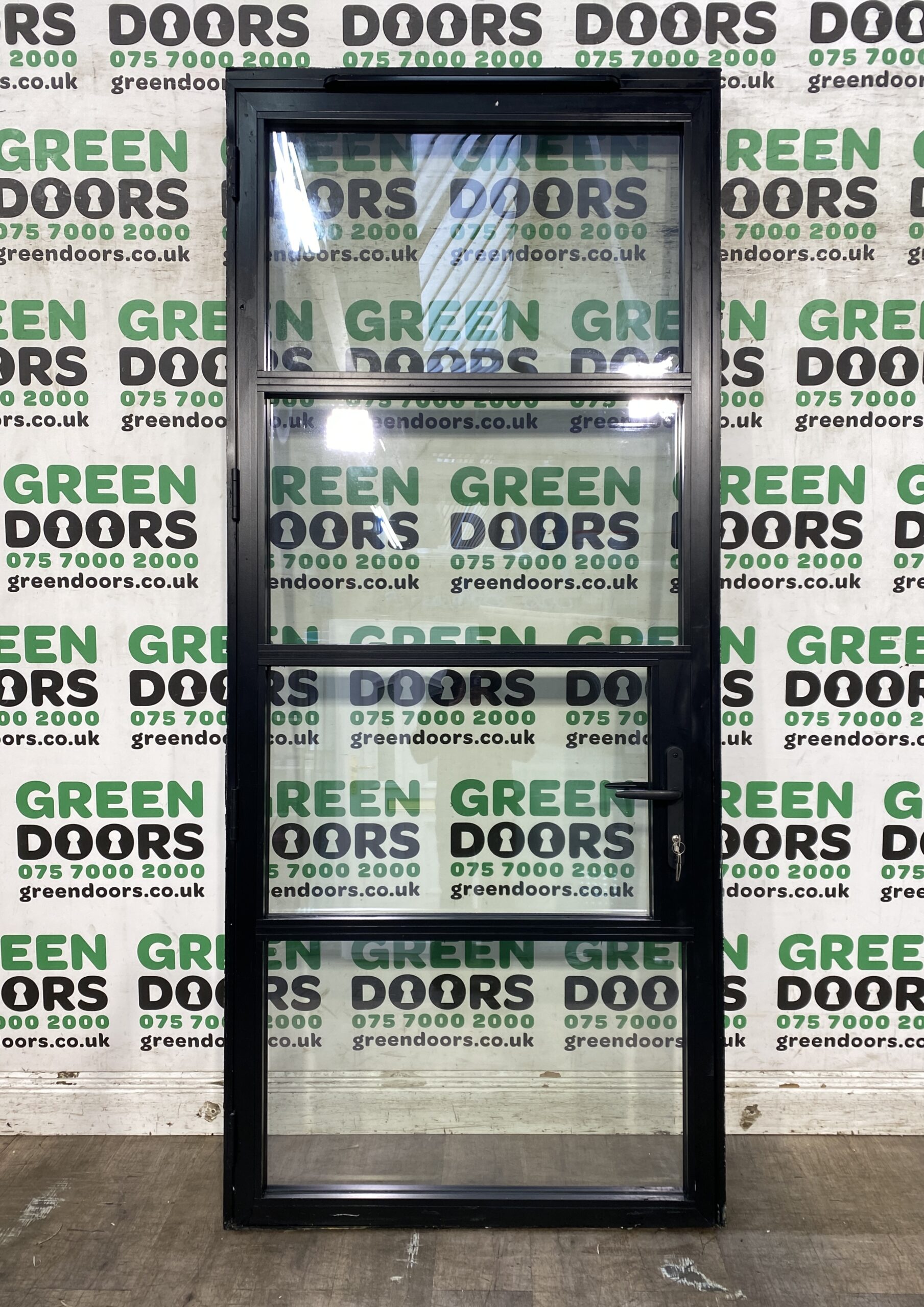 Aluminium Back door | Green doors
