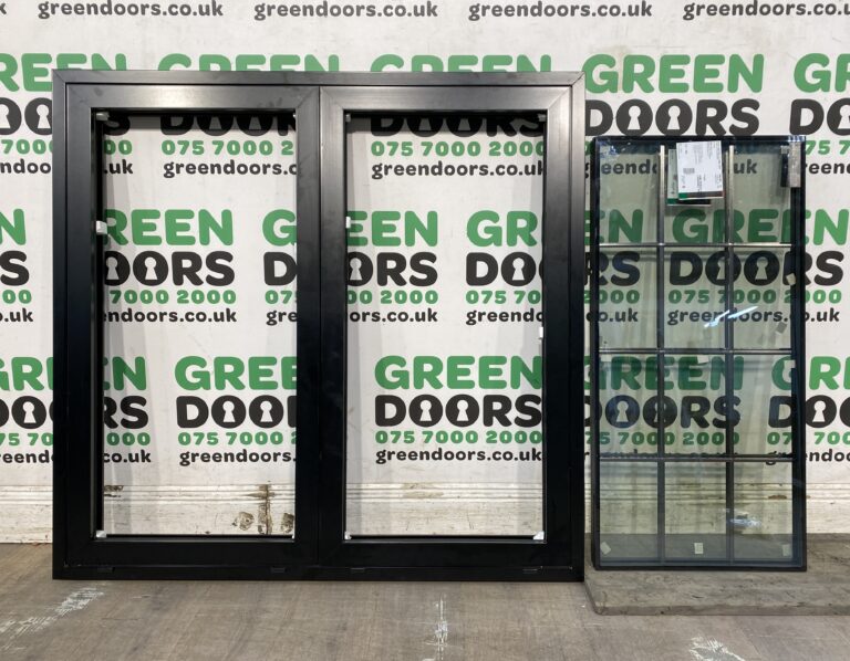 Aluminium Casement window | Green doors