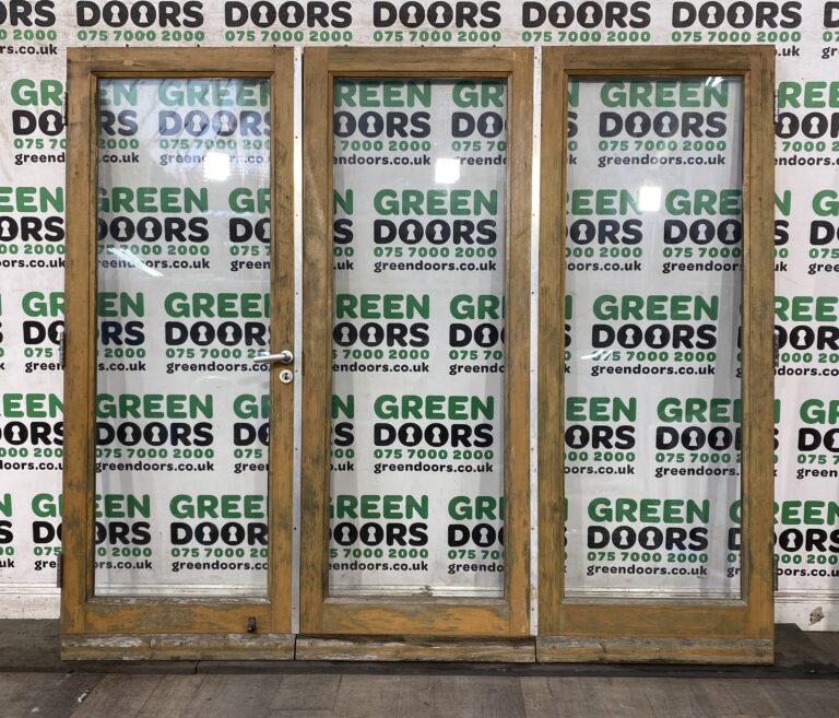 Wooden French Doors | Green doors