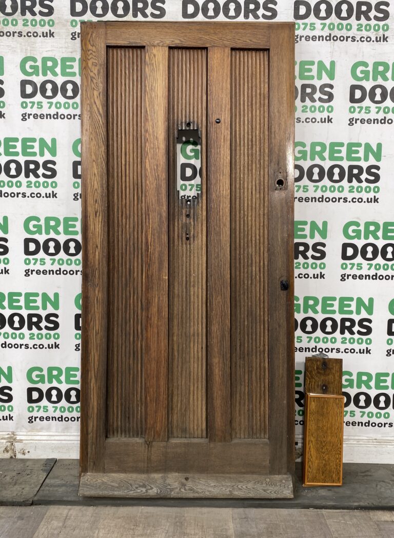 Wooden Front door | Green doors